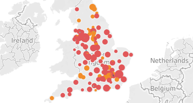 Mapped: RTT waiting times | News | Health Service Journal