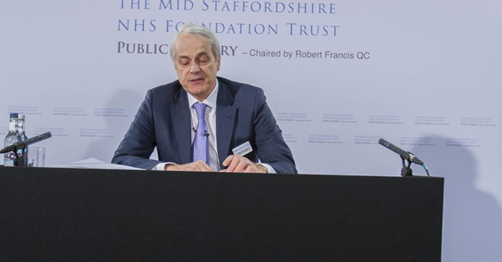 Francis blames NHS culture for Mid Staffs failings | News | Health ...