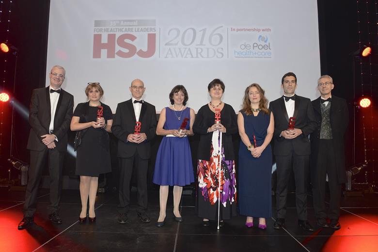 HSJ Awards 2016: EU Award | Supplements | Health Service Journal